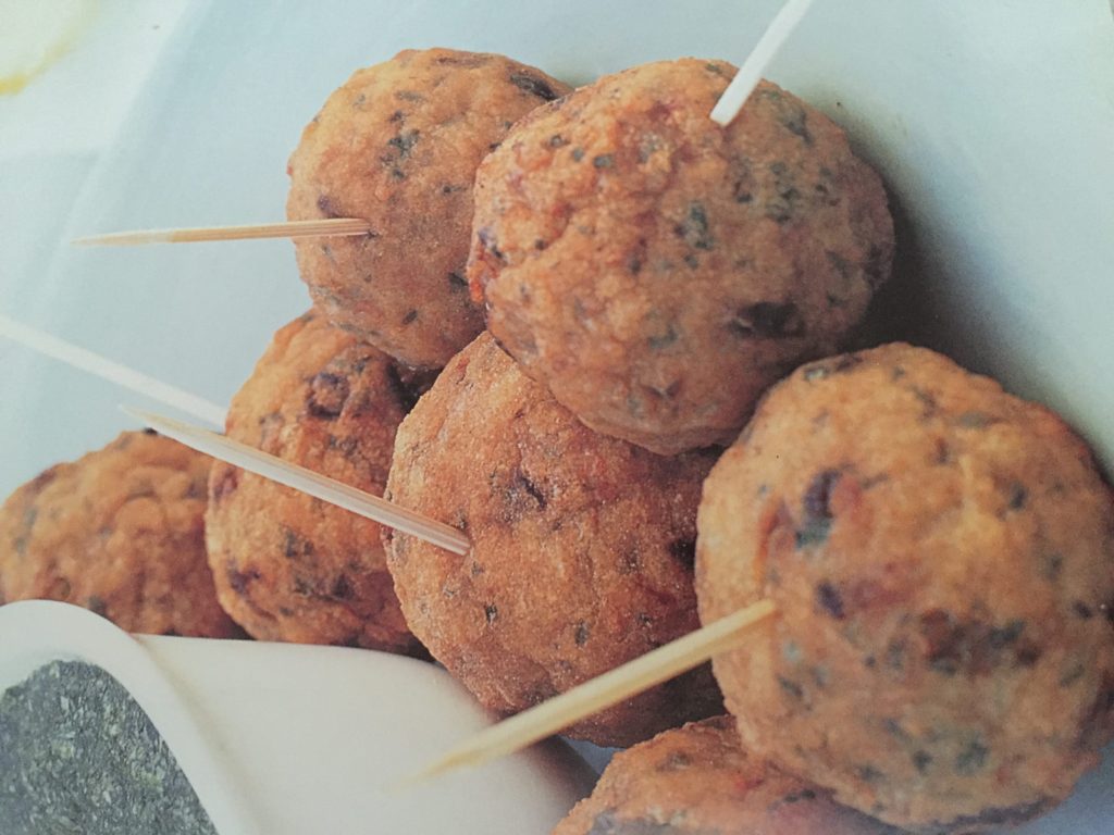 Prawn balls with coriander dipping sauce | Monreale's Cooking Inspirations